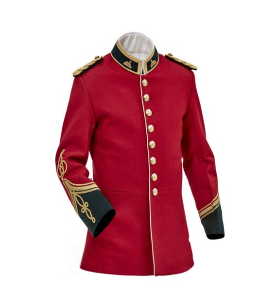 1879 Men's Red British Anglo Zulu Civil War Jacket Coat - Etsy