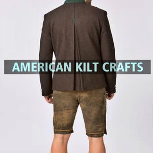 Vintage Trachten Jacket | Austrian Wool Mens Jacket | Traditional Tyrol ...