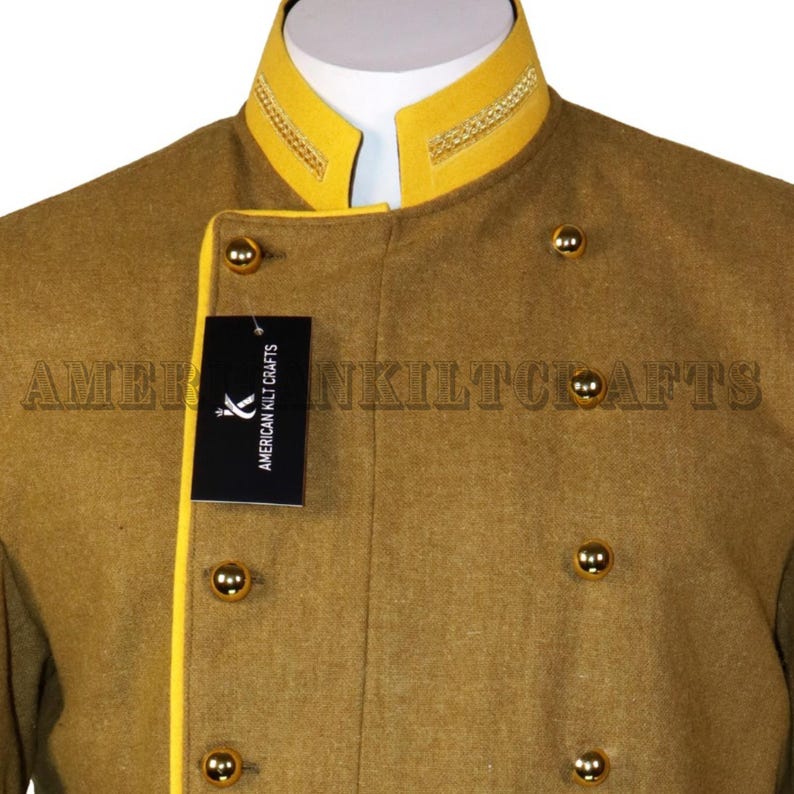 CS Shell Jacket Officer – Civil War Confederate Officer Shell Jacket ...