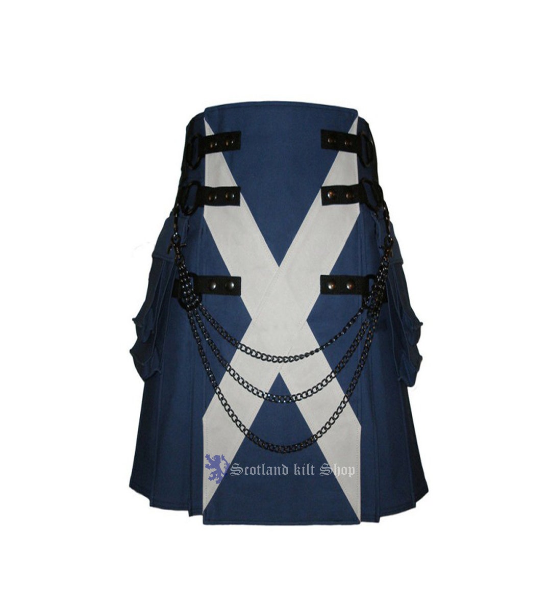 Custom Made Mens Scotland Flag Hybrid Utility Kilt Scottish - Etsy