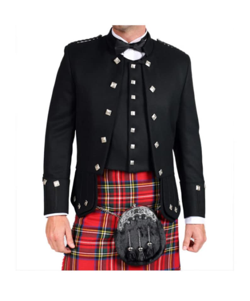 Custom Made Sheriffmuir Doublet Kilt Jacket Wit Vest - Etsy