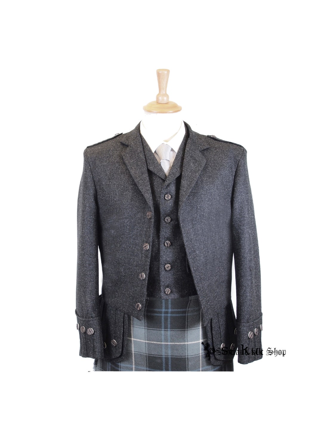 Custom Made Scottish Balmoral Doublet Kilt Jacket for Men | Men's ...