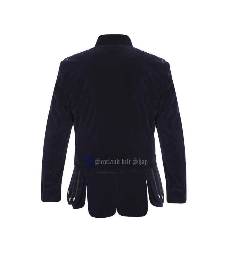 Scottish Black Kenmore Doublet Kilt Jacket for Mens Military - Etsy UK