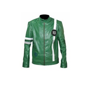 Ben Ten Leather Jacket Ben 10 Tennyson Alien Swarm Superhero - Etsy