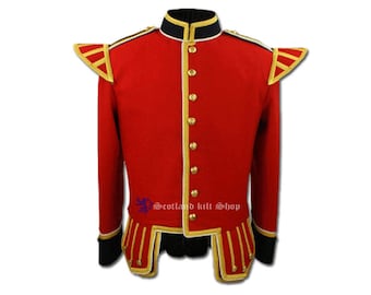 Bagpiper Red Jacket - Etsy
