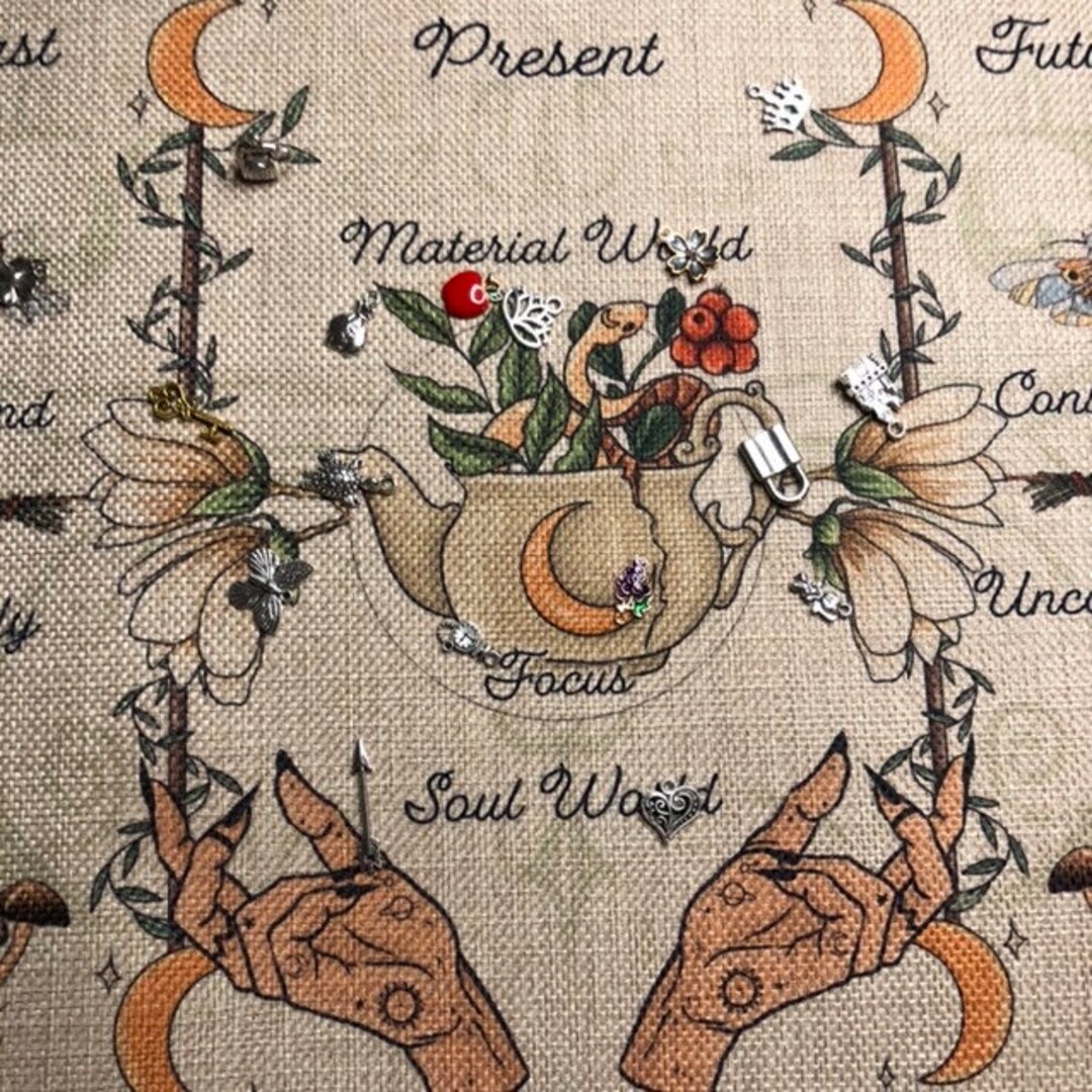 Charm Casting Mat Divination Charm Casting Kit Fortune - Etsy UK