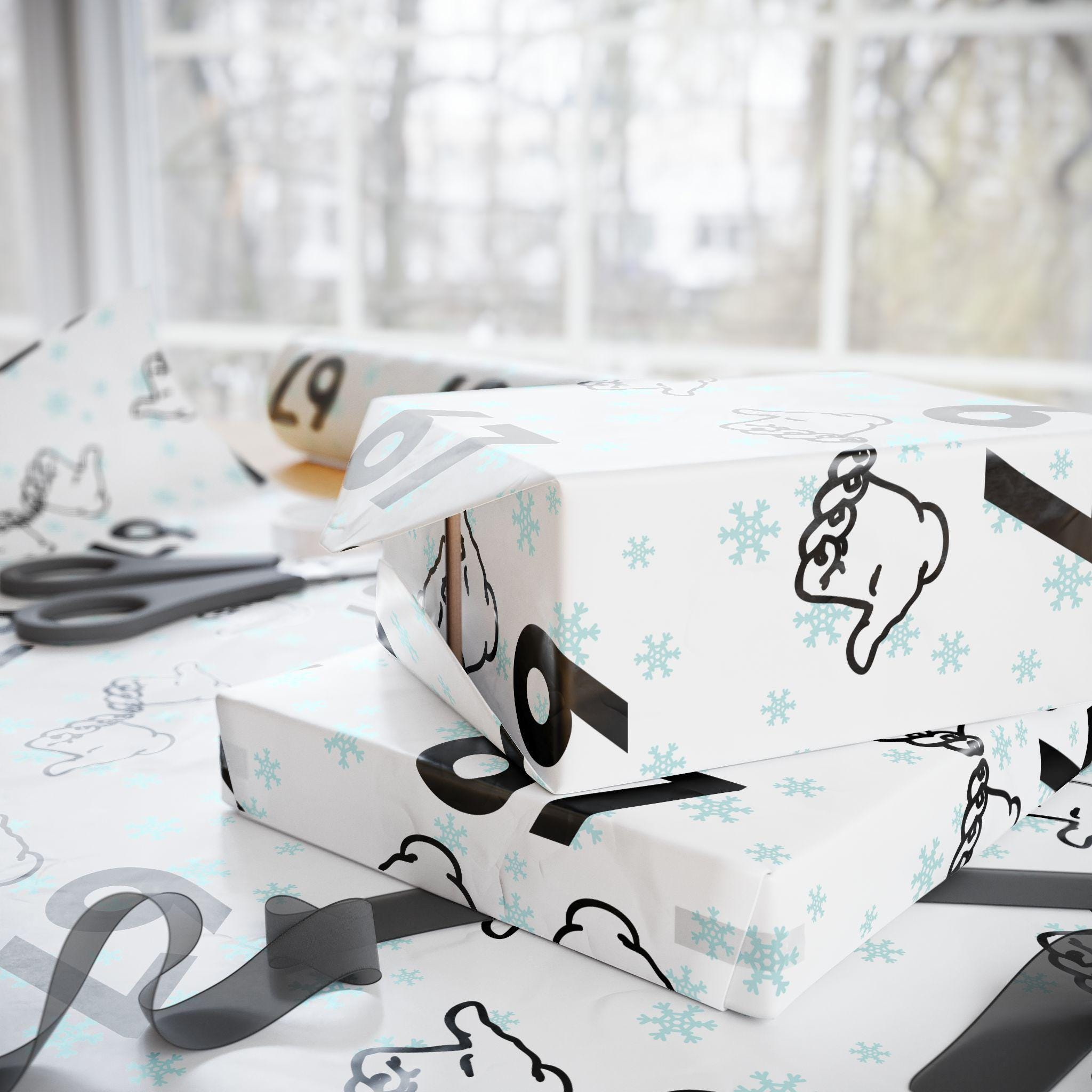 67 Wrapping Papers, Meme Gift Wrap, 67 Design, Birthday, Holiday ...