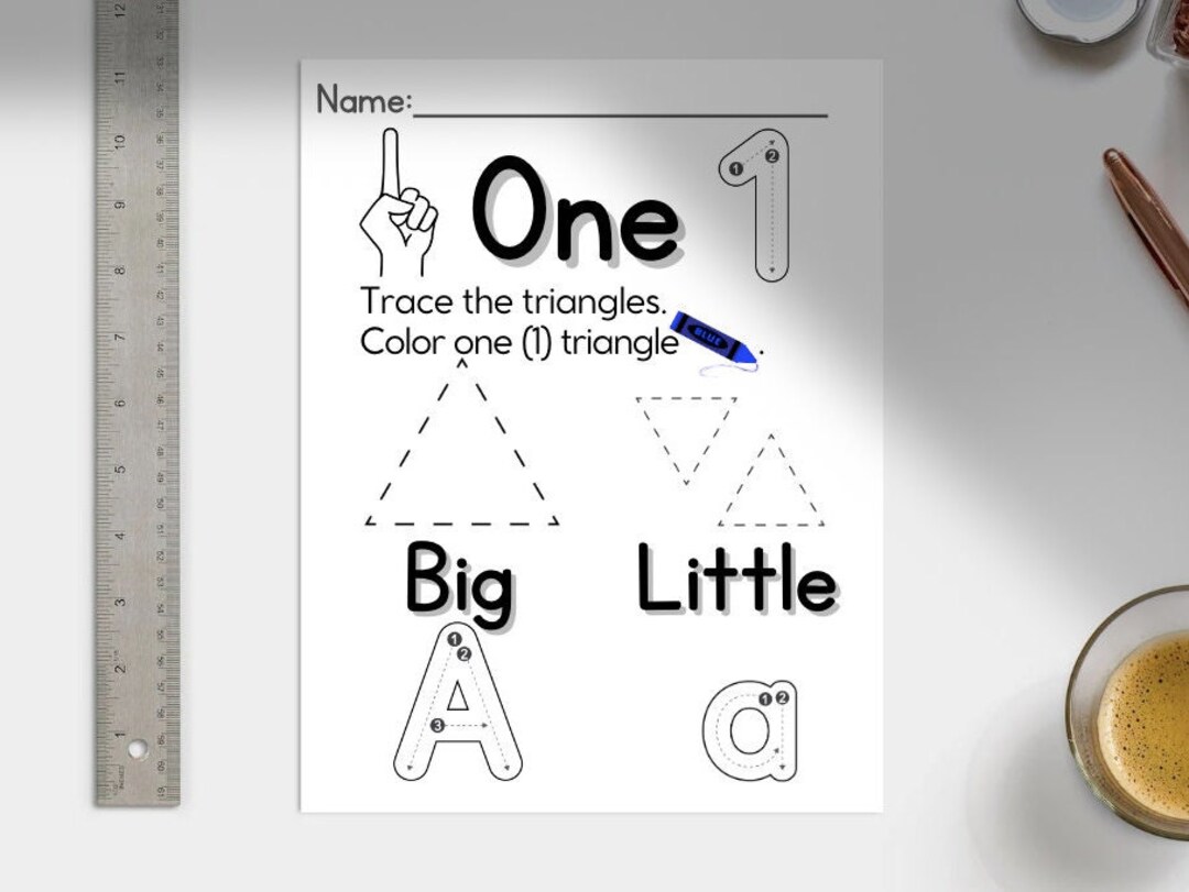 Toddlers & Preschoolers Printable|digital Worksheets | Basic Learning ...