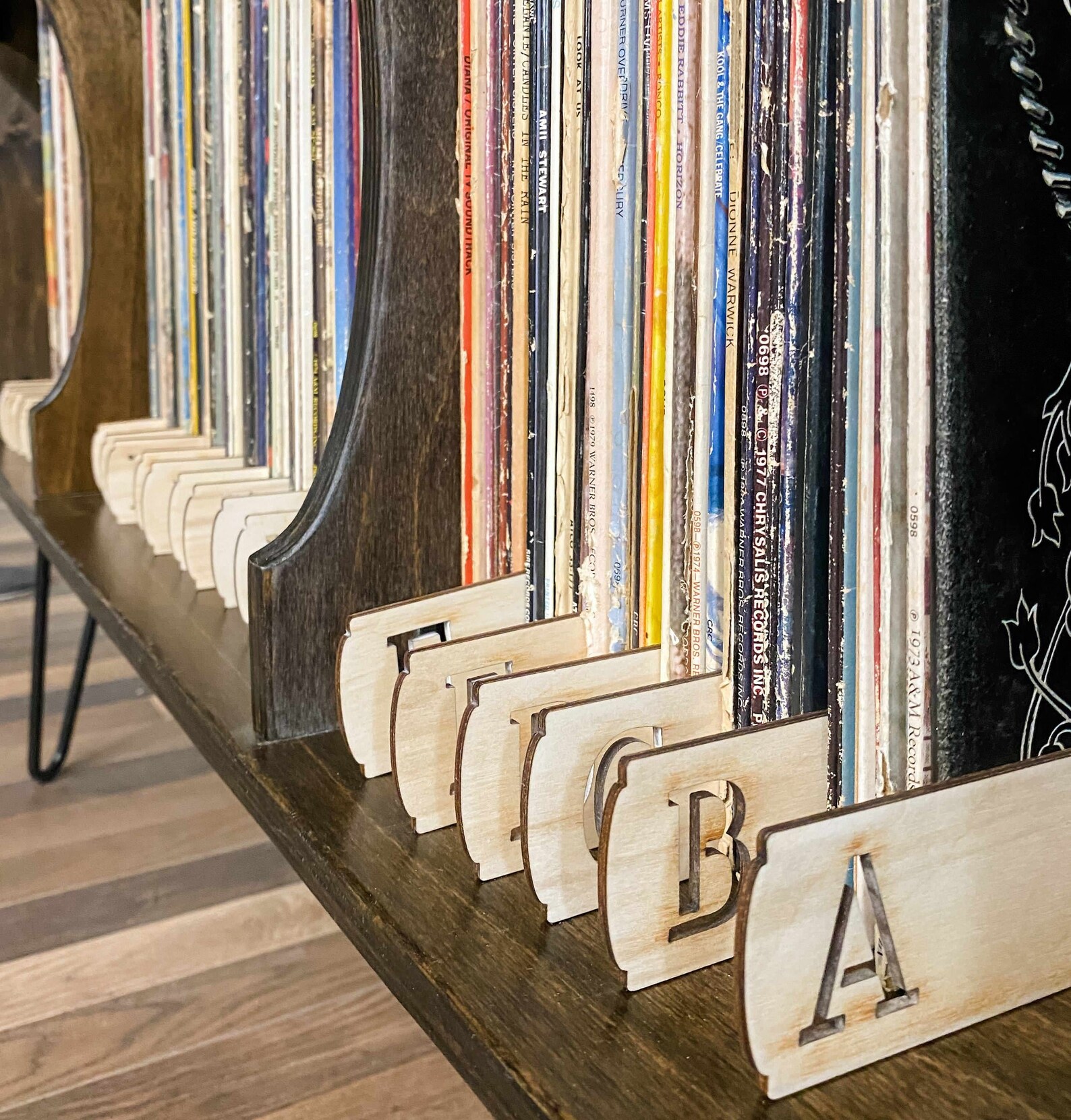 Free Shipping Vinyl Record Divider Divider Alphabet Record - Etsy