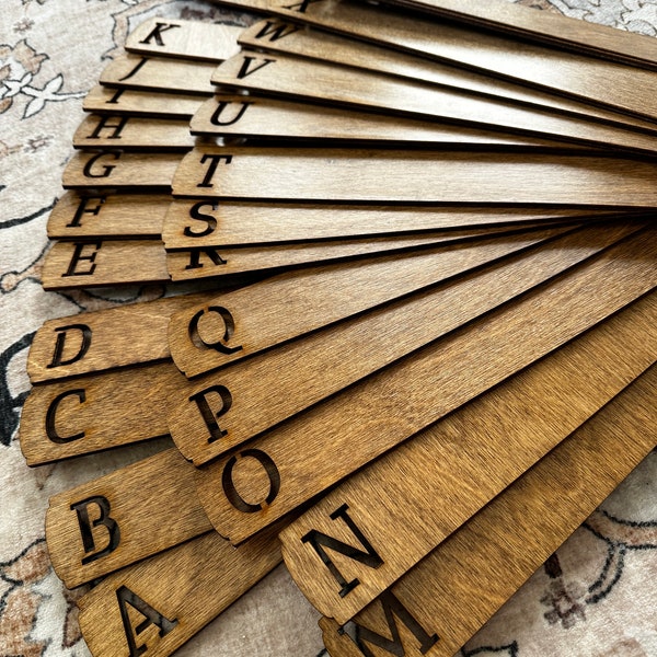 Alphabet Divider - Etsy