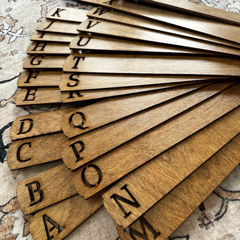 Alphabet Divider - Etsy