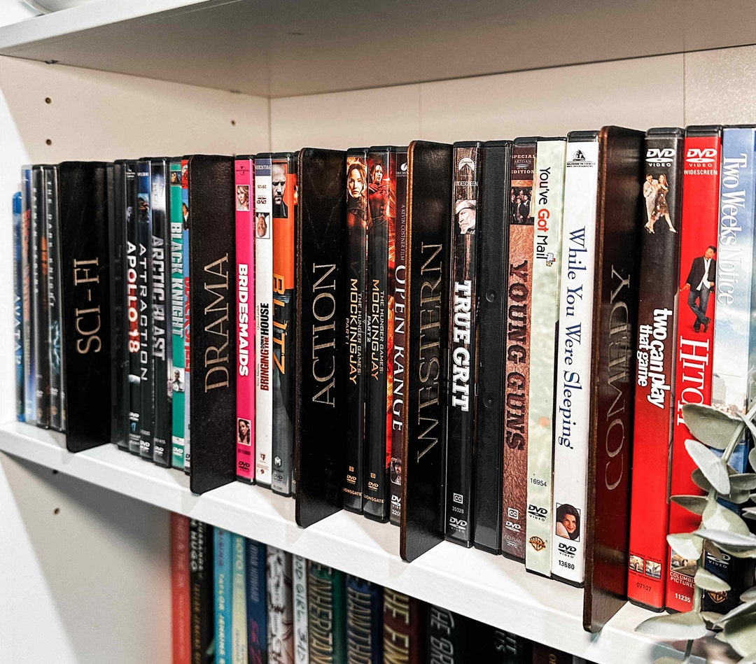Dvd Divider, Genre Divider, Movie Divider, Movie Organizer, 45 ...