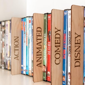 Dvd Divider, Genre Divider, Movie Divider, Movie Organizer, 45 ...