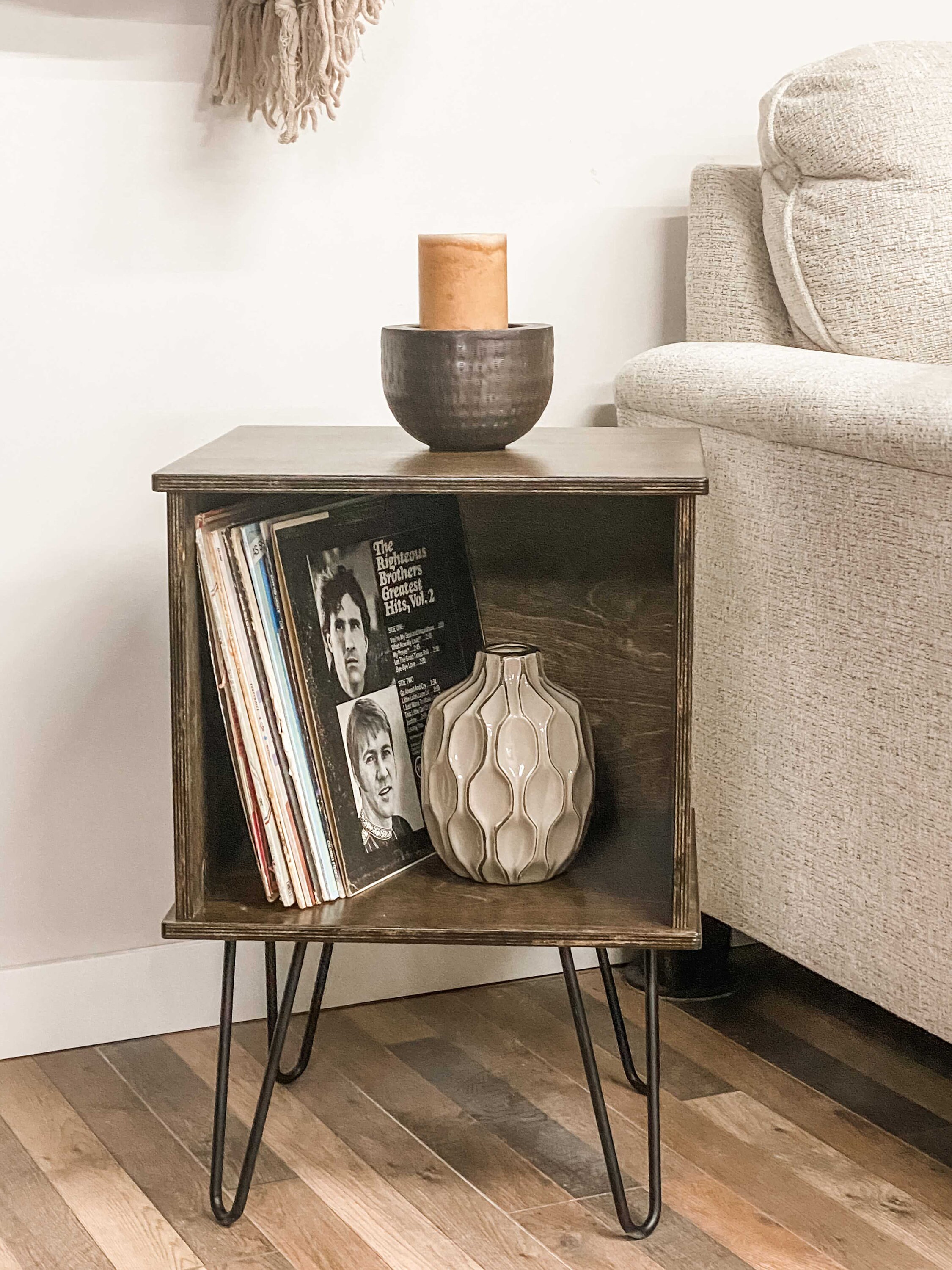 Vinyl Record Storage Lp Storage End Table Record Storage - Etsy