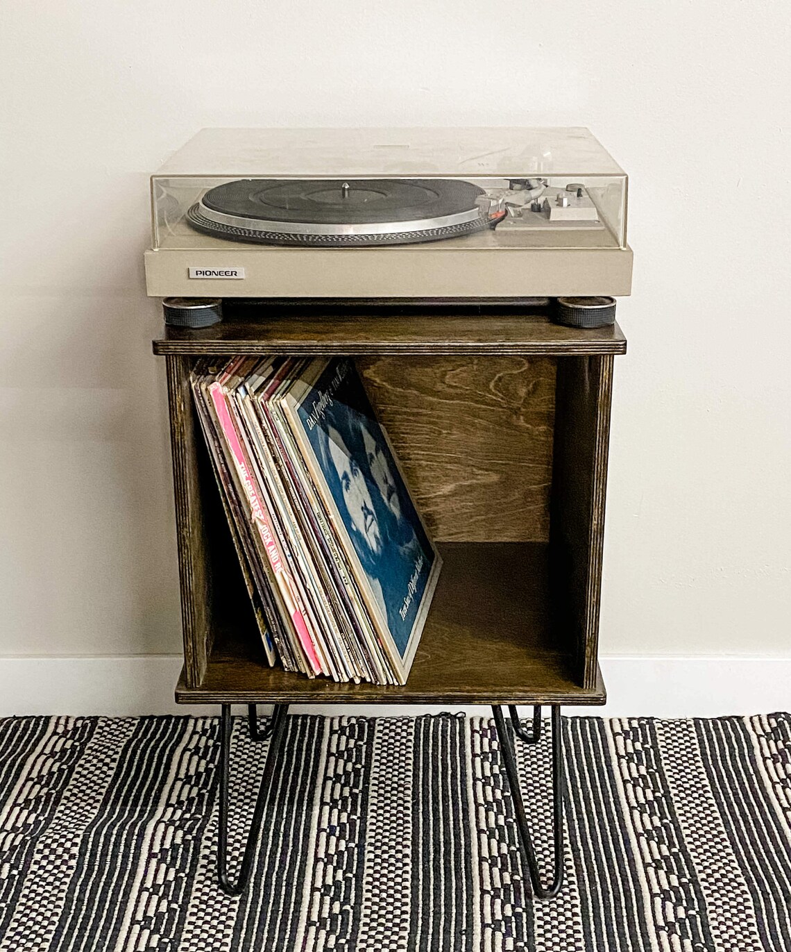 Vinyl Record Storage Lp Storage End Table Record Storage - Etsy