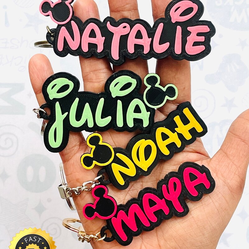 Disney keychain - Etsy