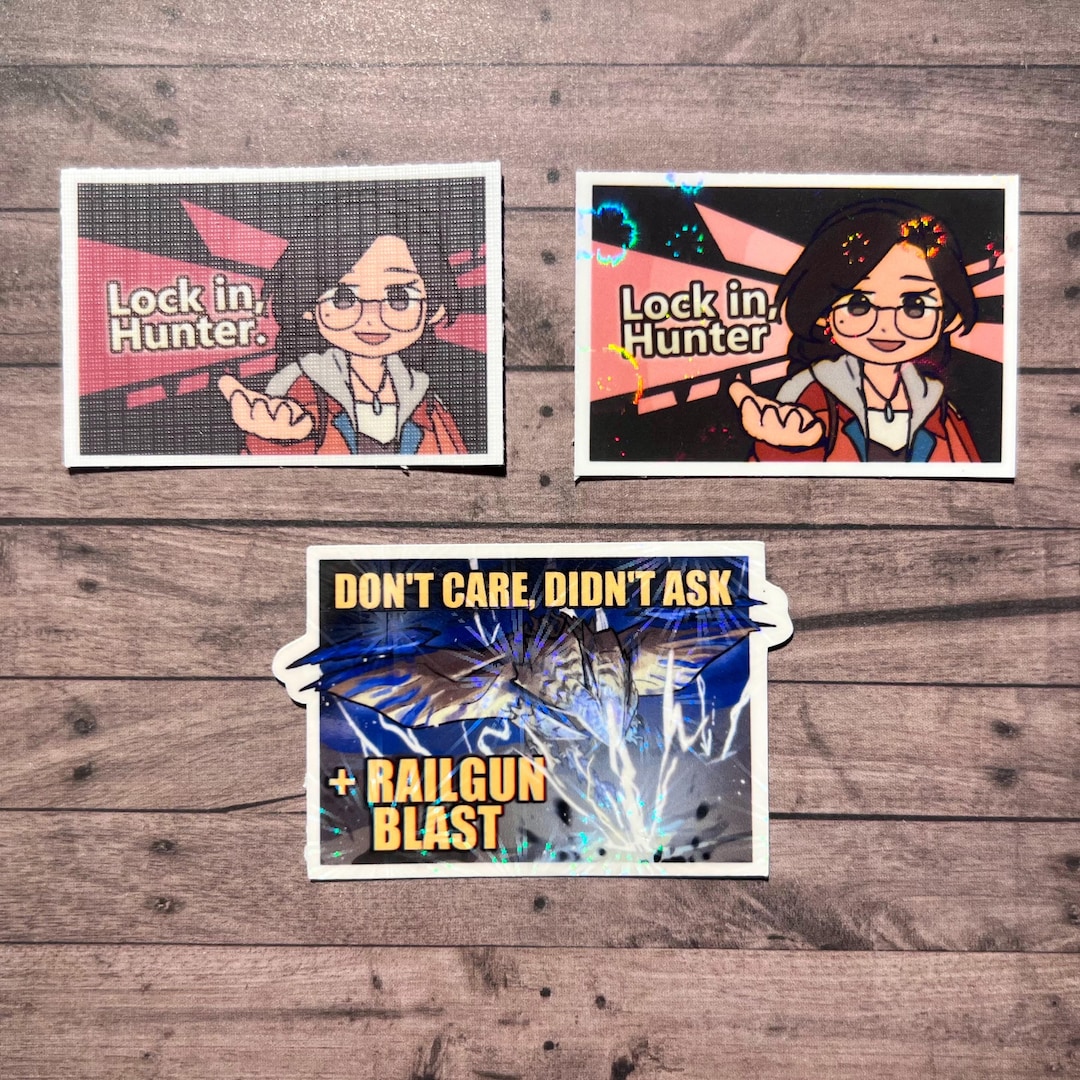 Monster Hunter: Wilds | Alma and Rey Dau Stickers - Etsy