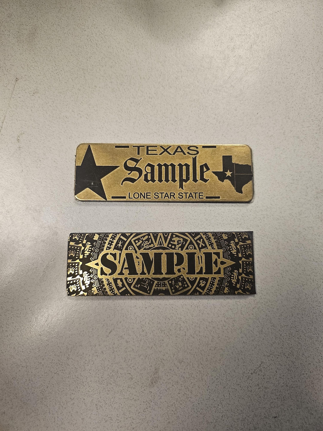Brass Name Tags With/ Without Background - Etsy