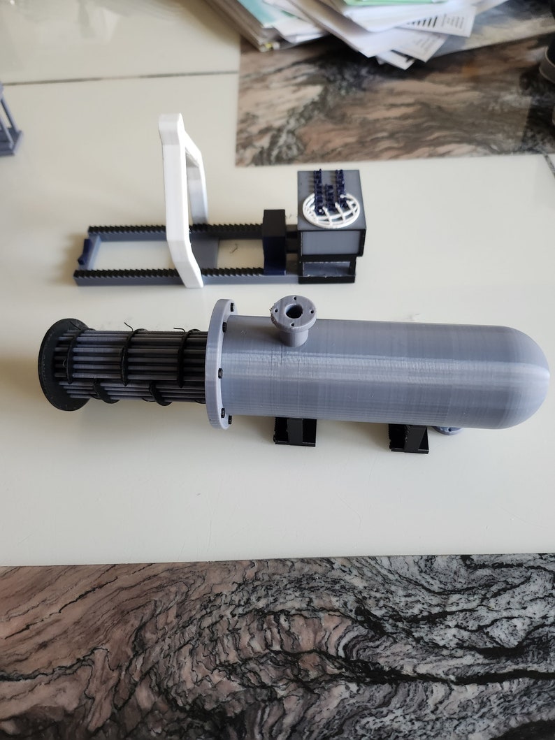 3D Printed Model of Exchanger Extractor With Bundle - Etsy