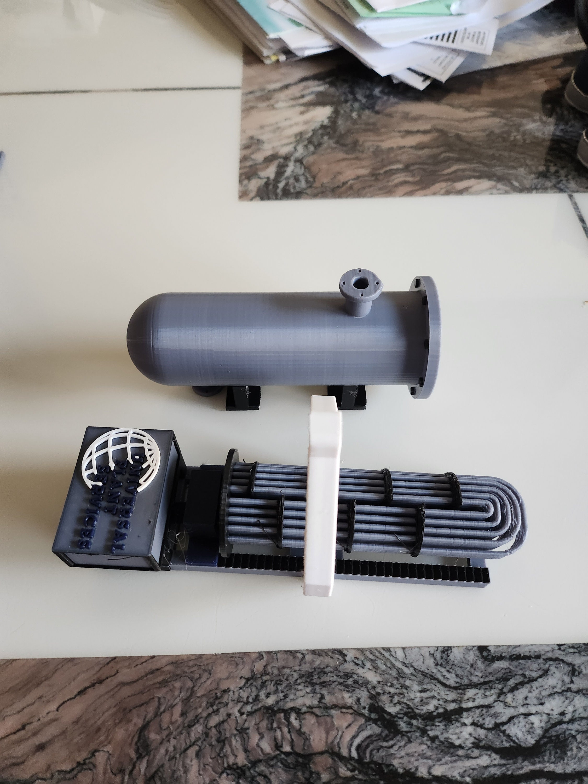 3D Printed Model of Exchanger Extractor With Bundle - Etsy