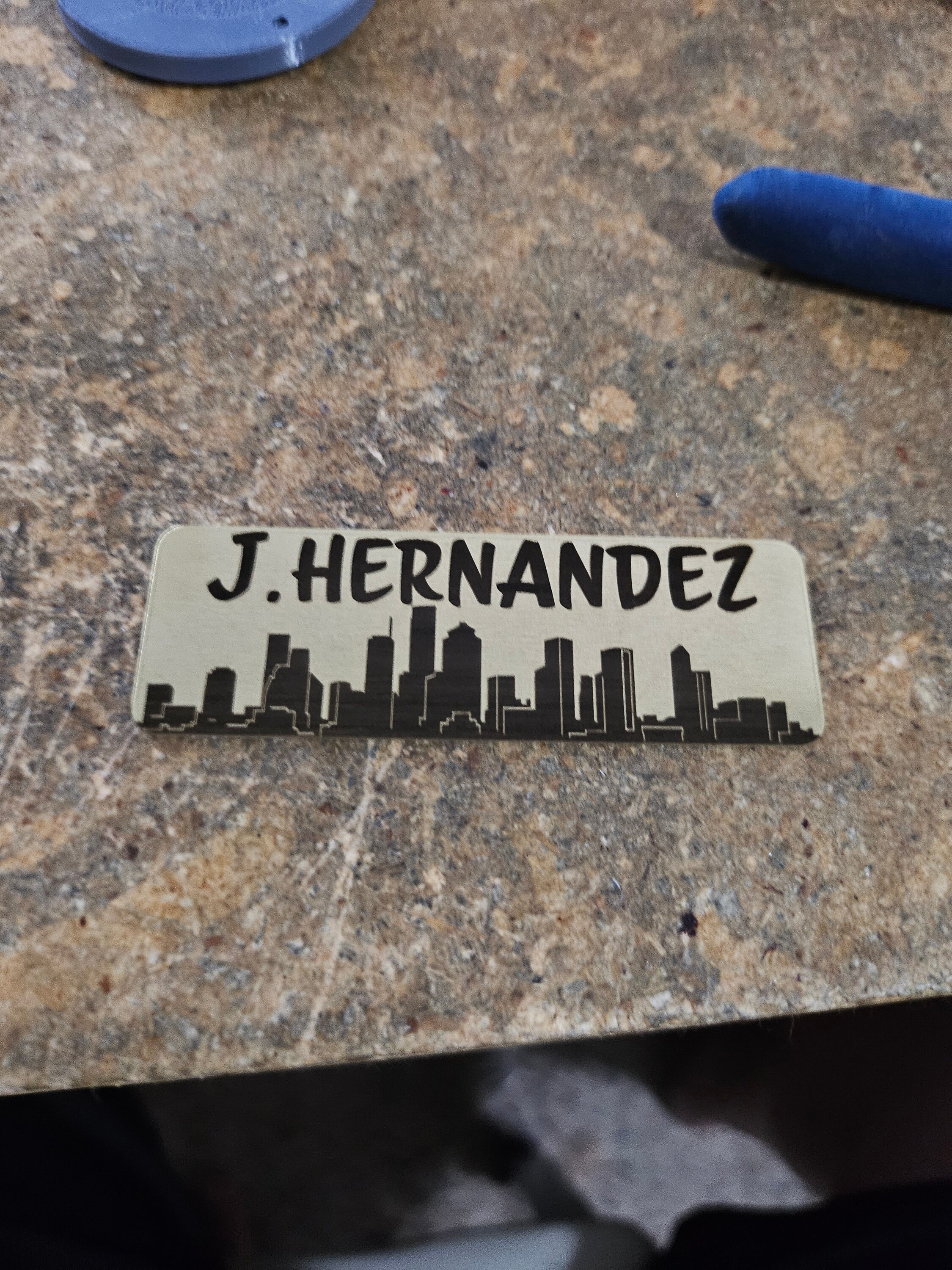 Brass Name Tags With/ Without Background - Etsy