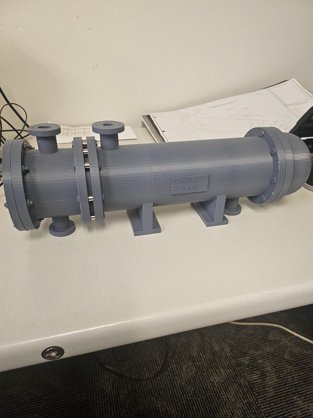 LARGE Floating Head Exchanger Model With Magnets - Etsy