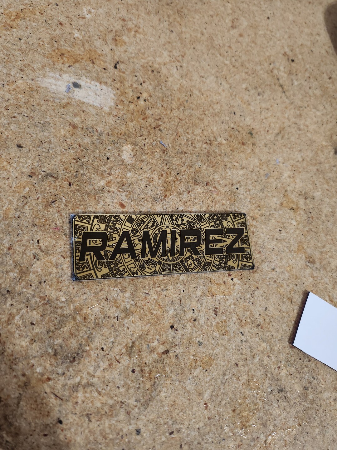 Brass Name Tags With/ Without Background - Etsy
