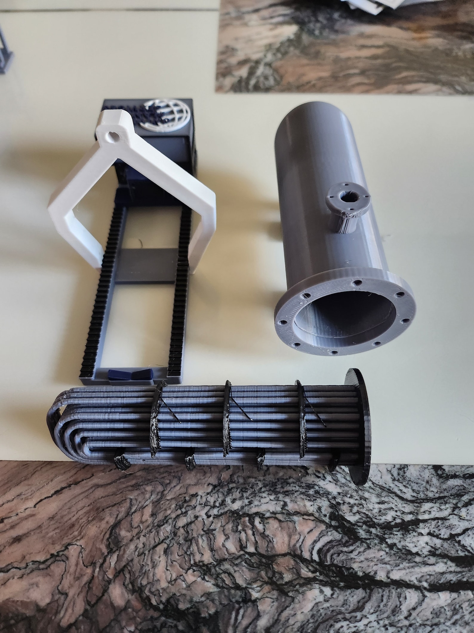 3D Printed Model of Exchanger Extractor With Bundle - Etsy