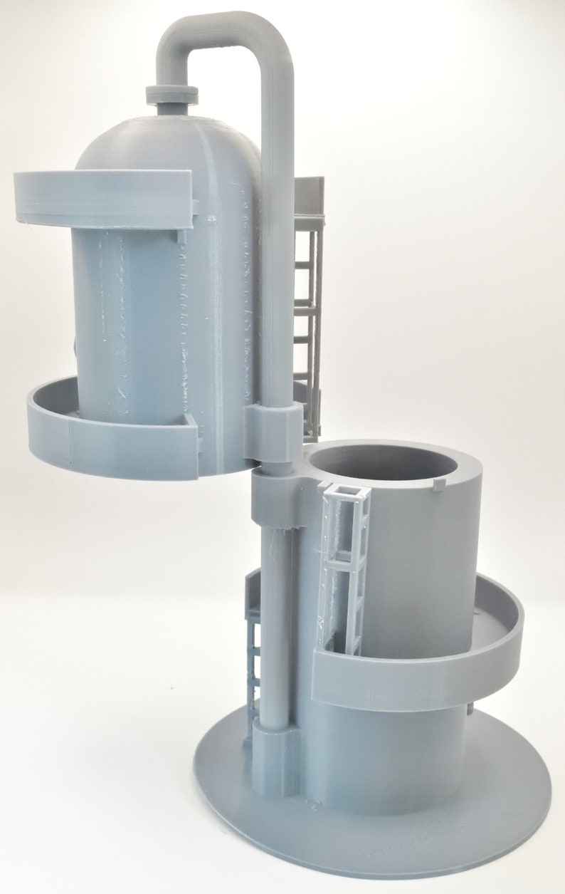 Fractionation Tower/ Reactor Pen/item Bin With Internal Tray NOW With ...