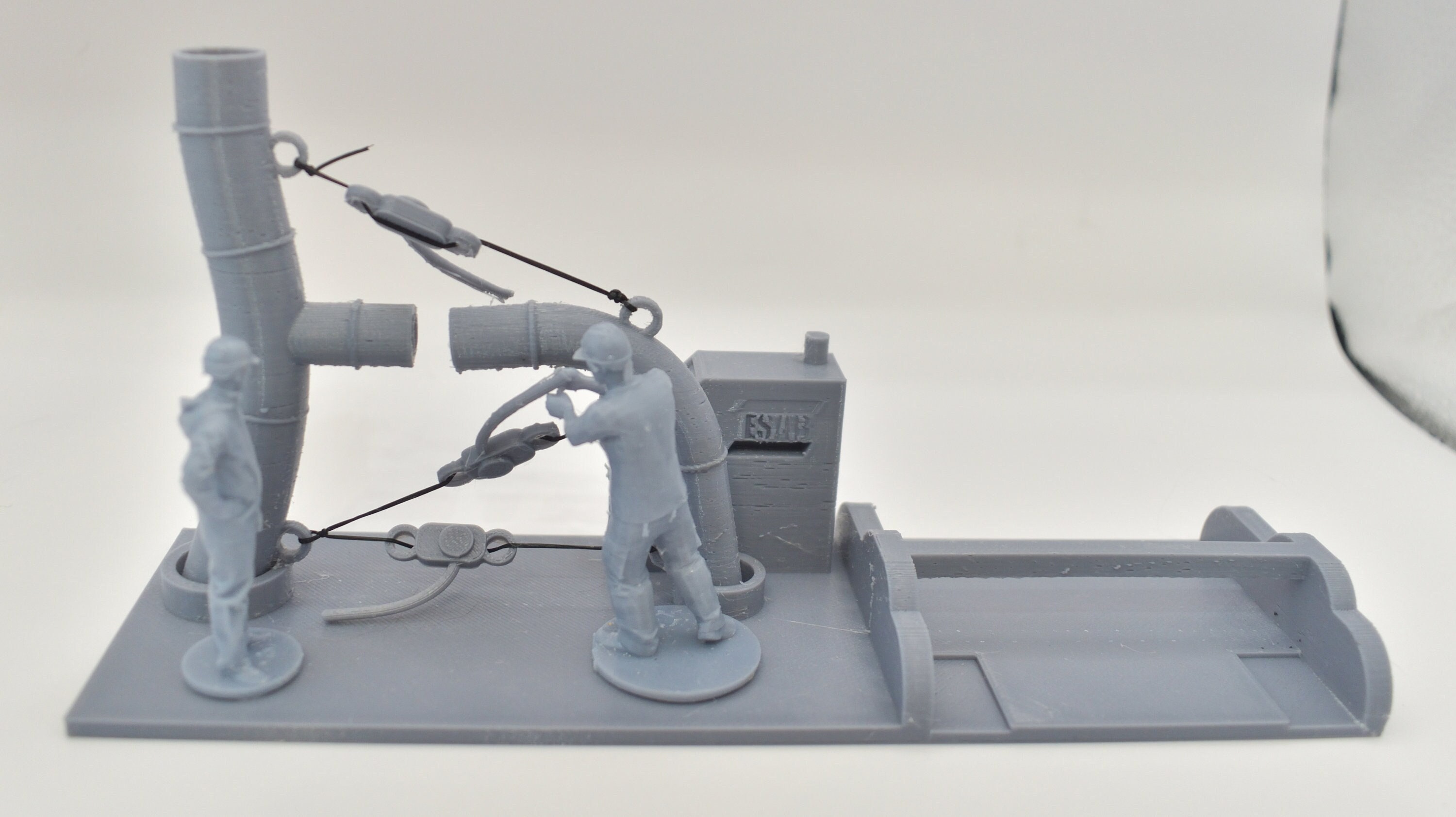 Pipefitter Comic Diorama Phone Charger, Now With TACK Sign - Etsy