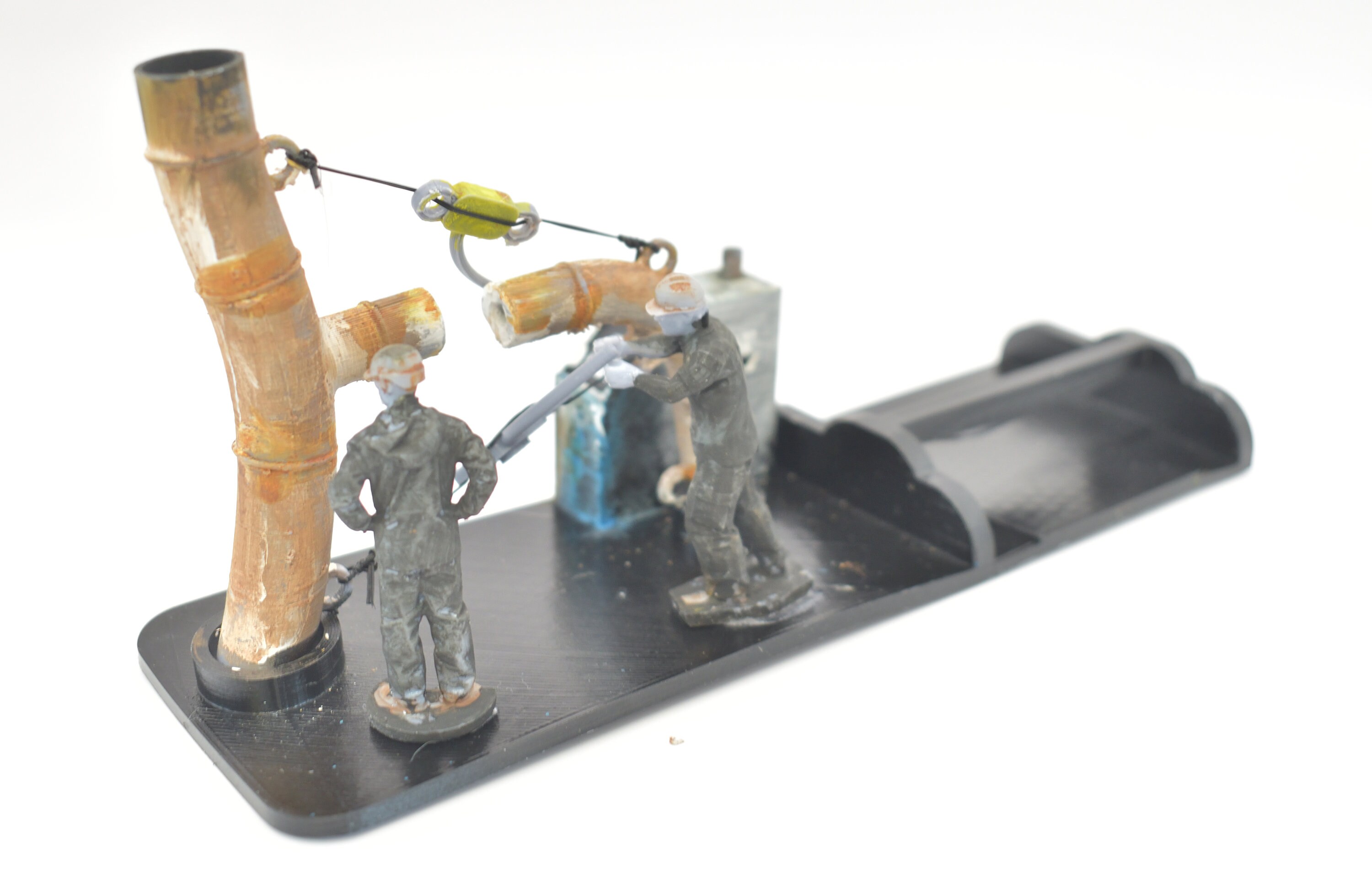 Pipefitter Comic Diorama Phone Charger, Now With TACK Sign - Etsy
