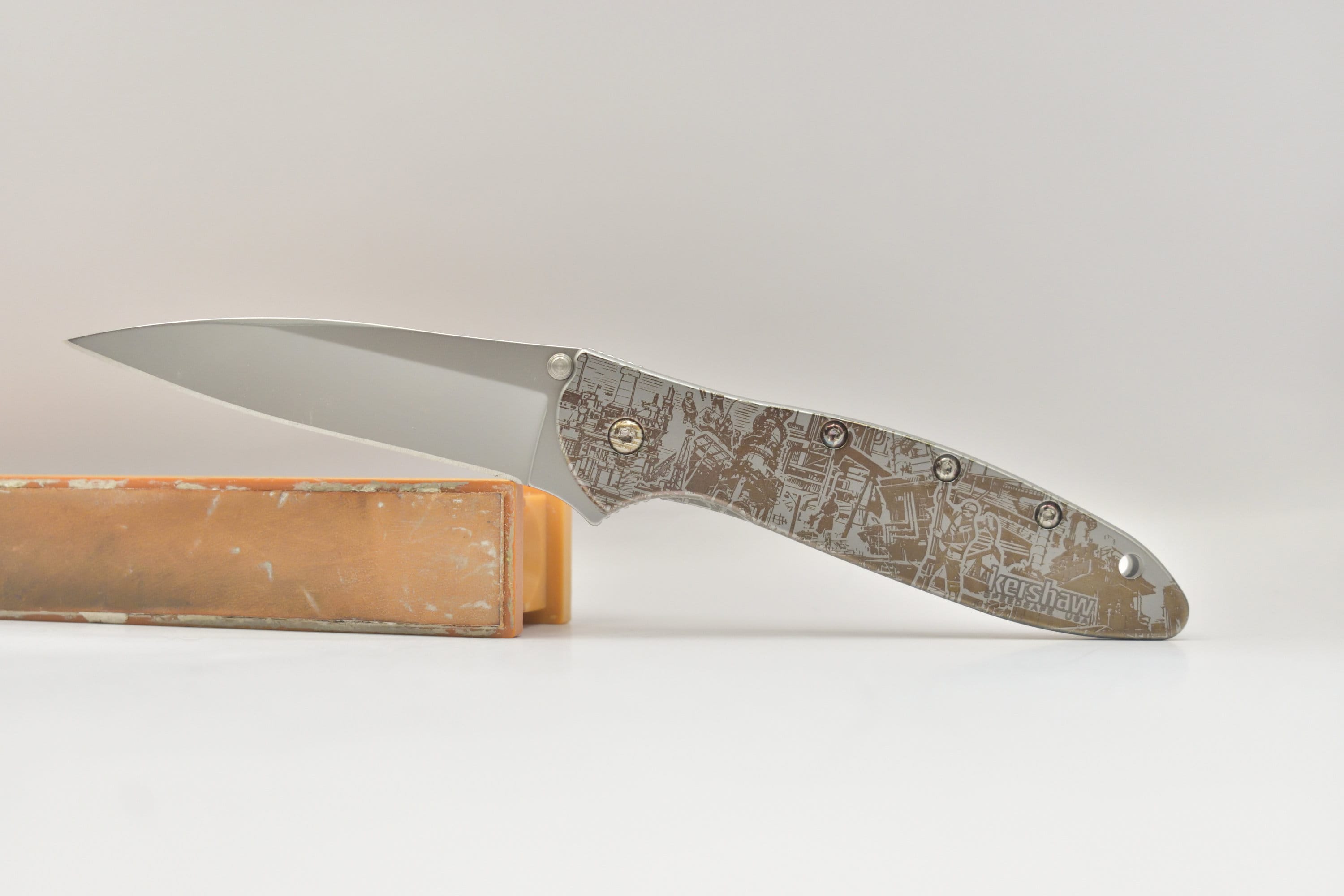 Kershaw Leek 1660 Knife - Oil Field Annealed US Made Blade - Etsy