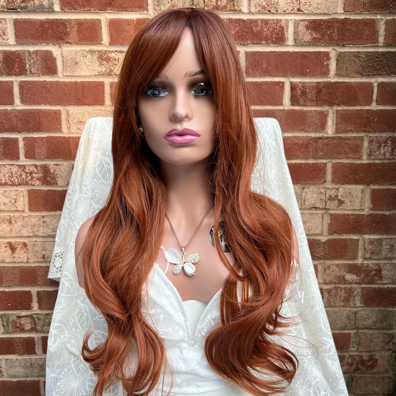 Copper Lace Front Wigs - Etsy