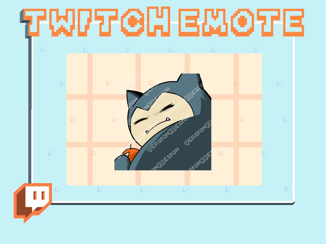 Twitch Emote transparent / Greedy Snorlax Mine Greedy - Etsy