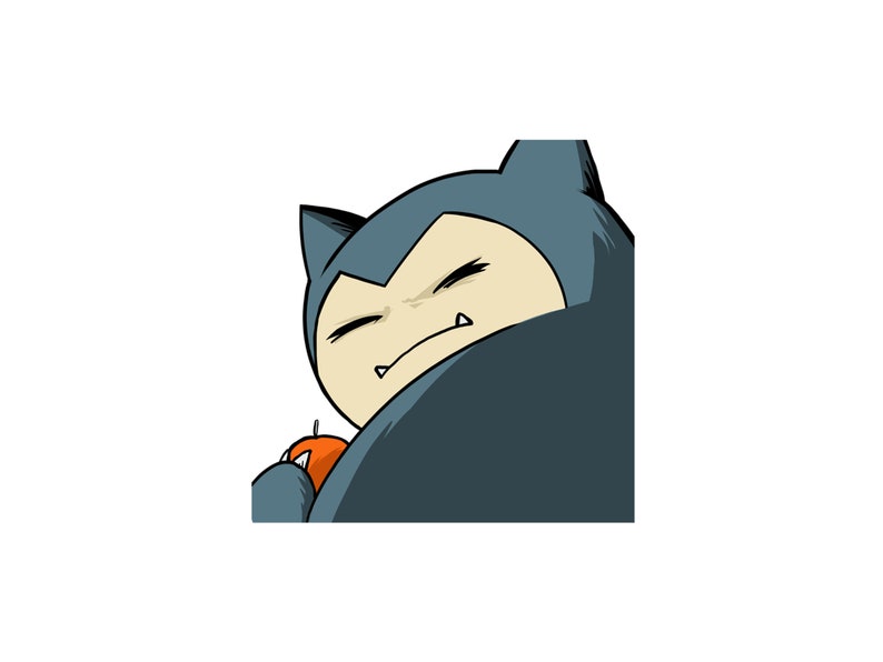 Twitch Emote transparent / Greedy Snorlax, Mine, Greedy Emotes / Cute ...