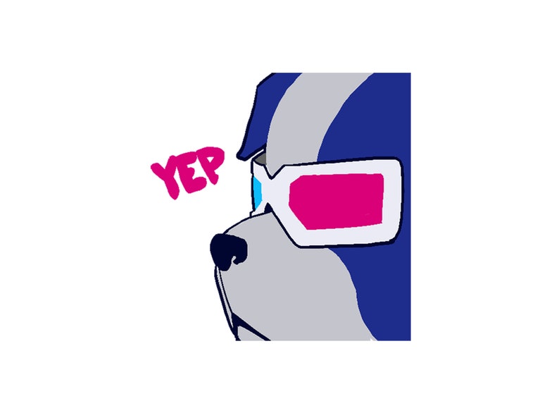 Twitch Emote (transparent) / Pots the Dog, Yep, Jet Set Radio / Cool ...