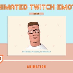 ANIMATED Hank Hill Twerking/ Dance Emote/ Emoji W/ Transparent ...