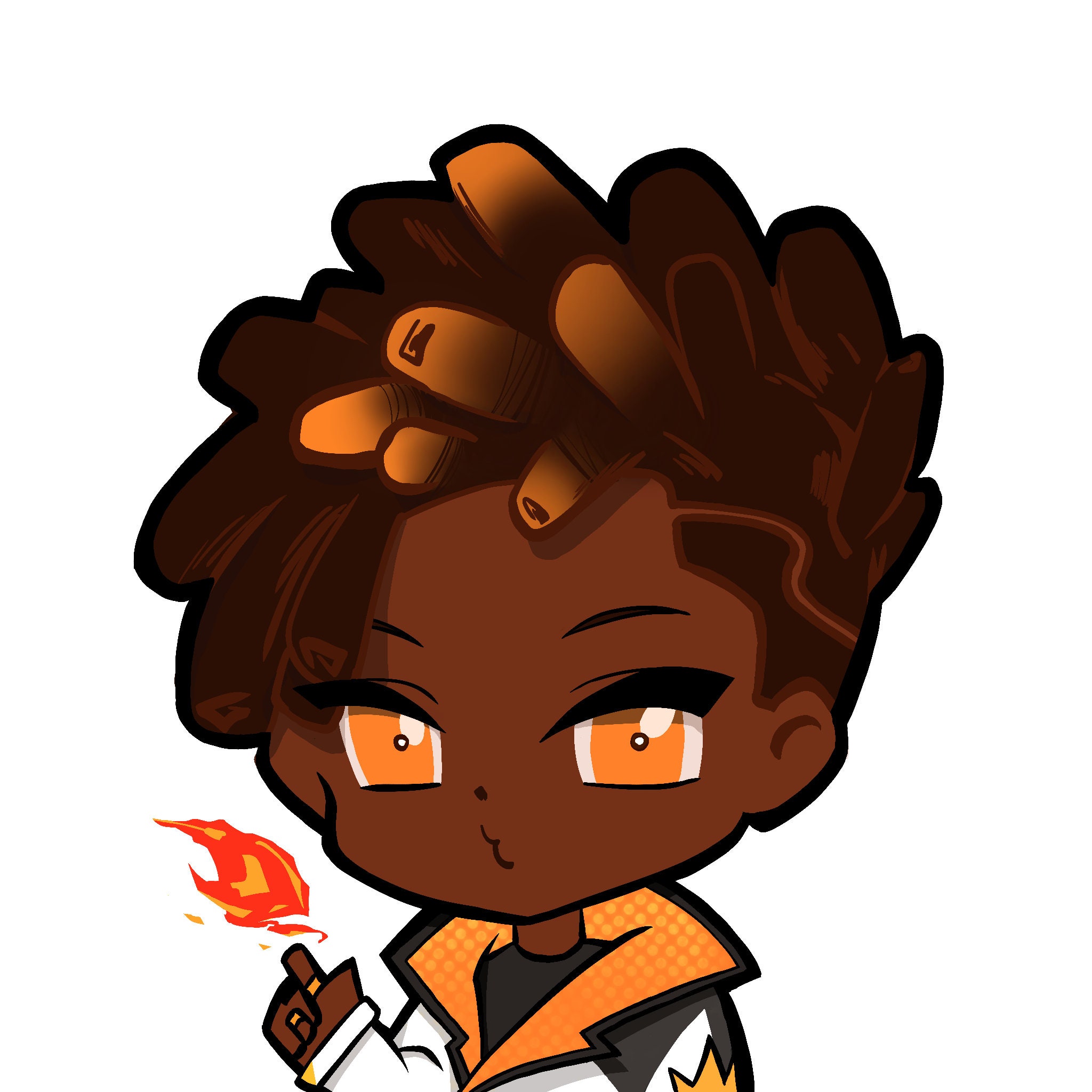 Cute Chibi PHEONIX (transparent BG) / Valorant/ Cute Pheonix Meme Sub ...