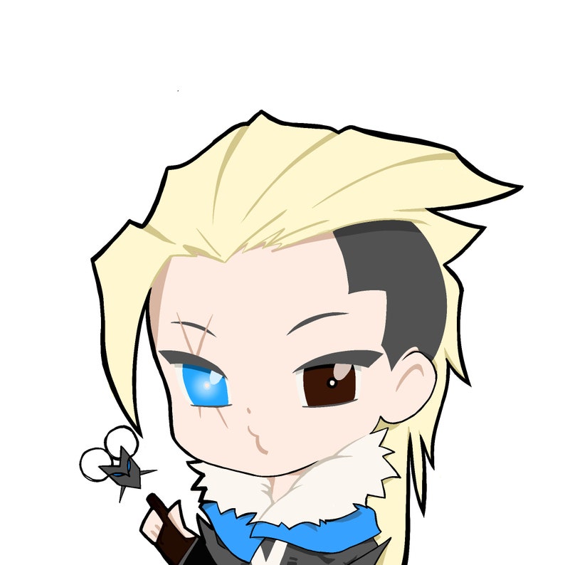 Cute Chibi SOVA (transparent BG) / Valorant/ Cute Sova Meme Sub Emoji ...