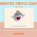 ANIMATED King BOO Dancing Low Poly Pixelated Emote (TRANSPARENT ...