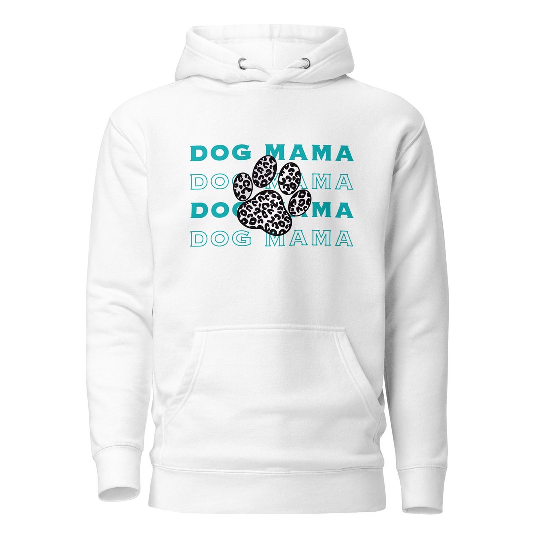 Dog Mama Graphic Design With Leopard Paw, Dog Mama, Dog Owner Gift, Dog ...