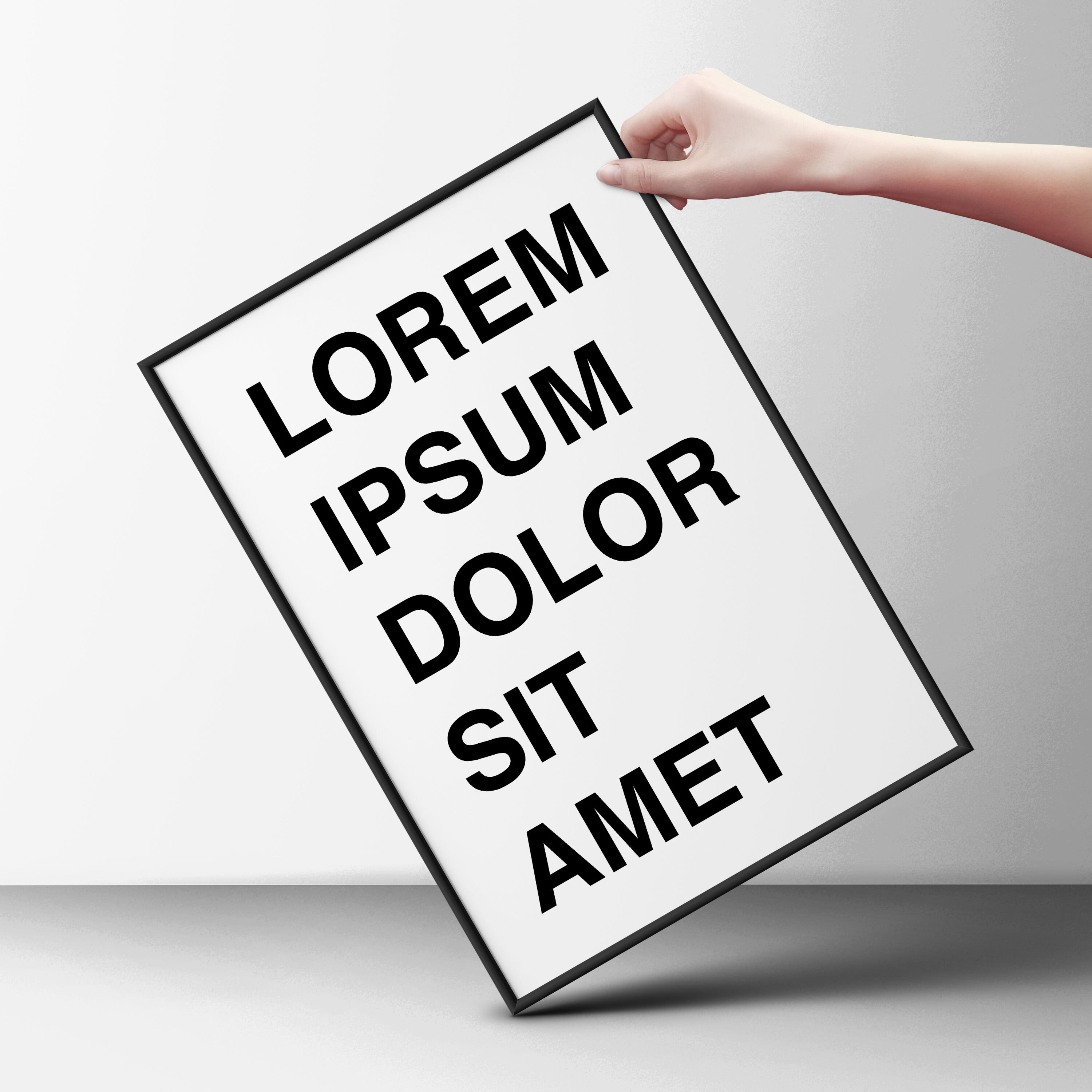 Lorem Ipsum Poster, Graphic Design Print, Gift for Graphic Designer ...