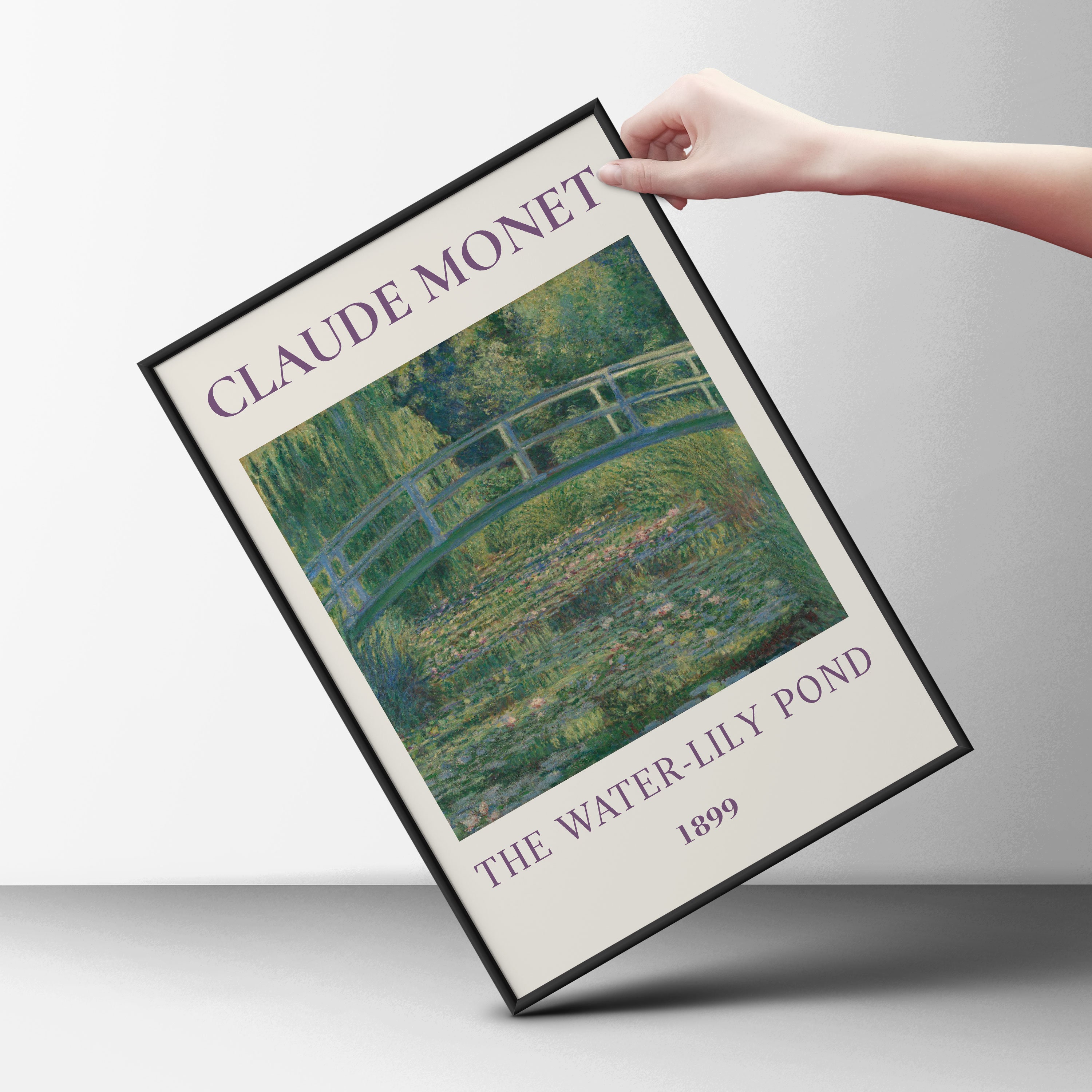 Monet Poster, Monet Exhibition Poster, Monet Paintings, Modern Home ...