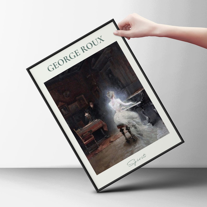 George Roux Print Spirit Poster Classic Glossy Poster - Etsy