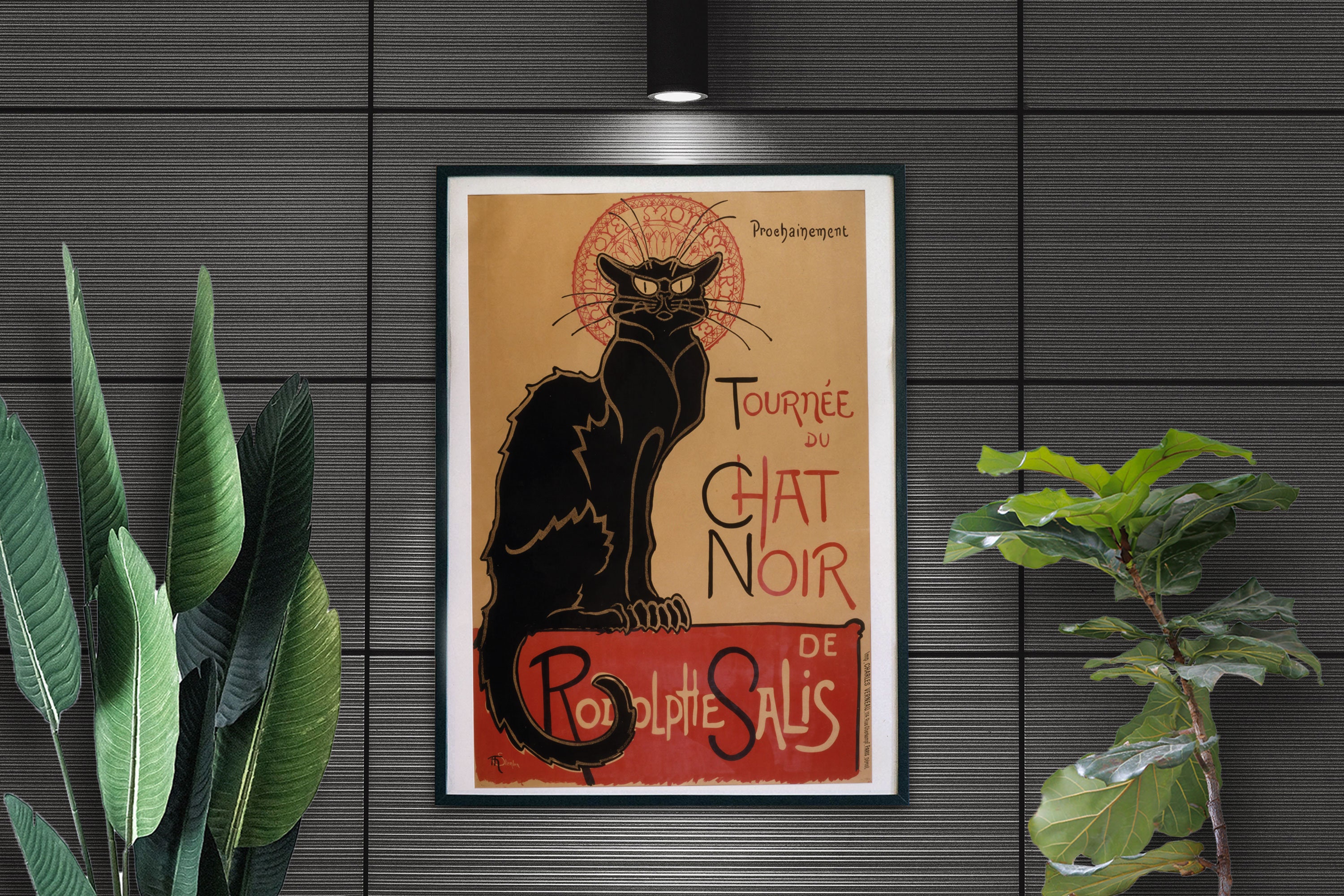 Le Chat Noir, Black Cat Poster, Vintage Black Cat Poster, Bohemian ...
