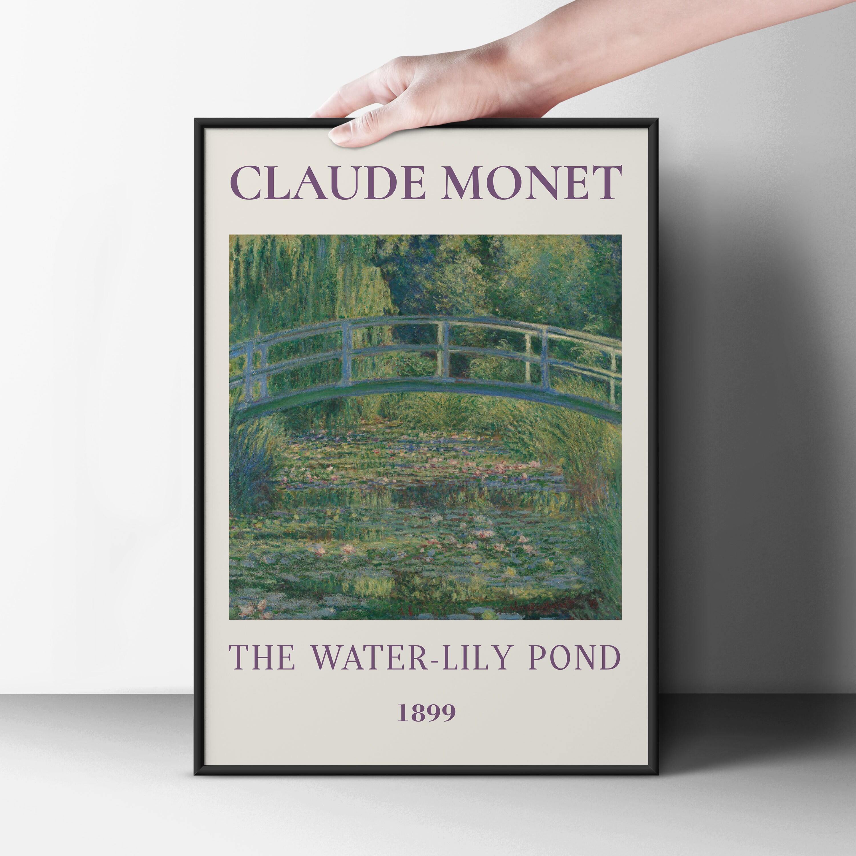 Monet Poster, Monet Exhibition Poster, Monet Paintings, Modern Home ...