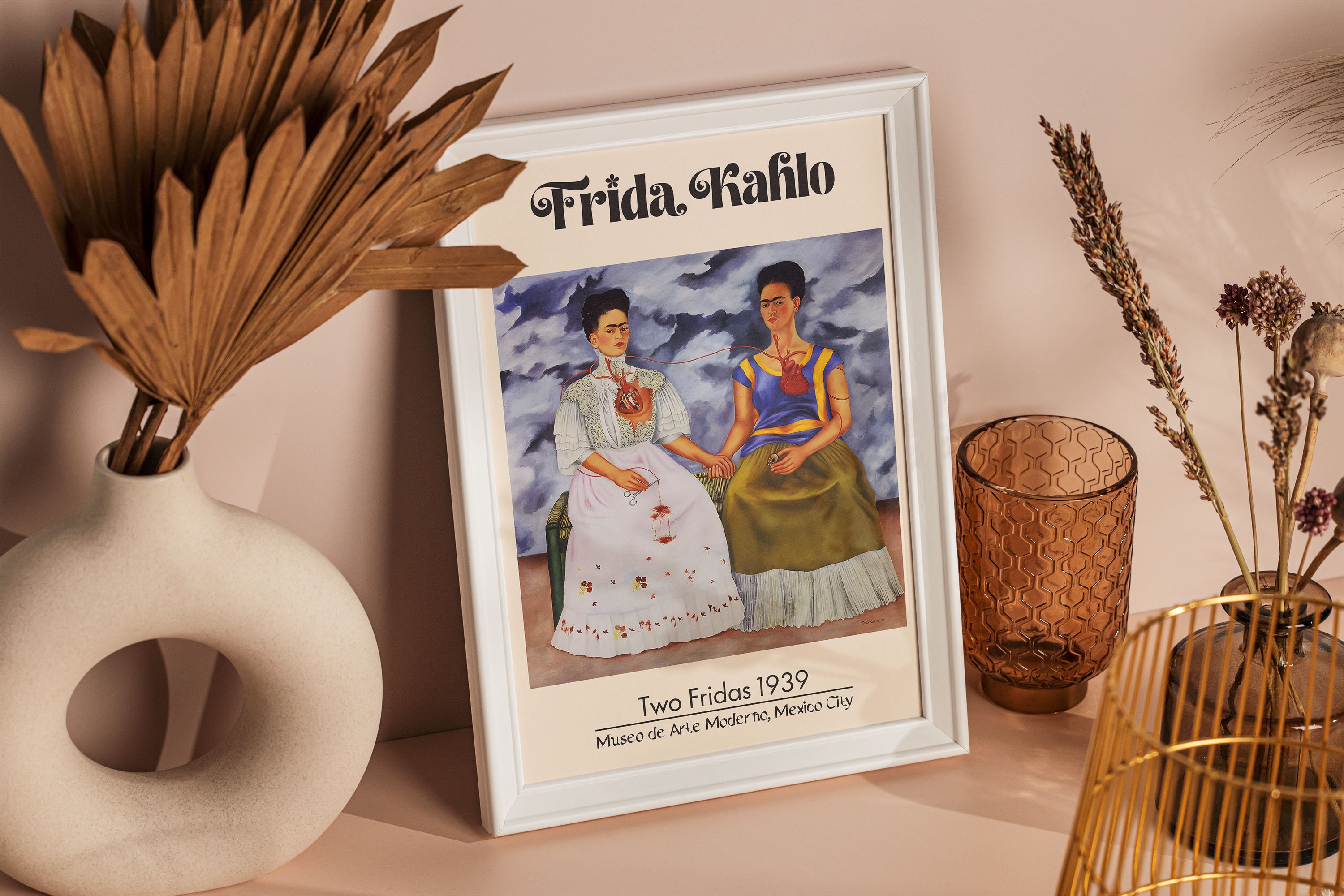 Frida Kahlo Posters, the Two Fridas, Feminist Print, Modern Posters ...