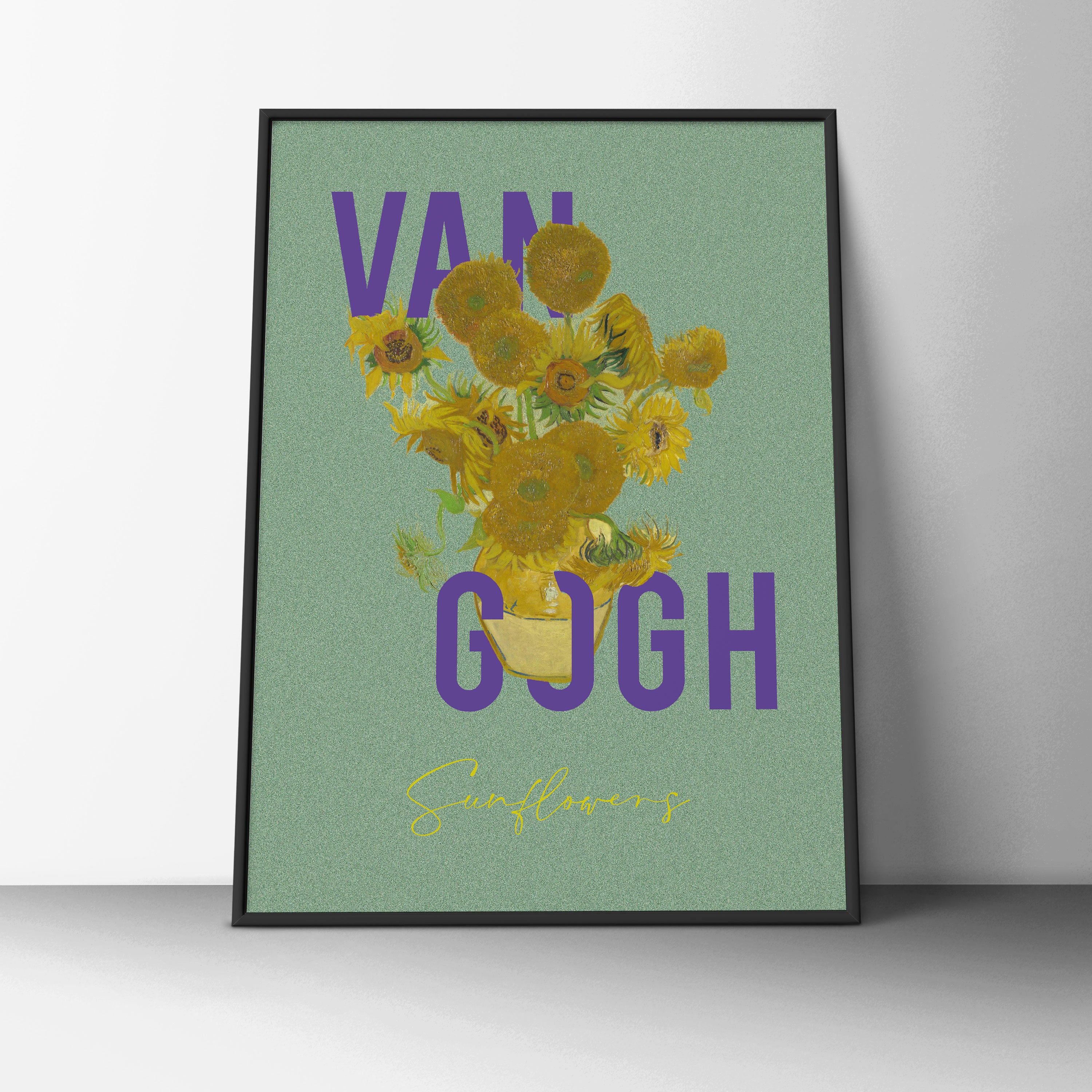 Van Gogh Sunflowers Print, Van Gogh Flower Poster, Home Deco, Flower ...