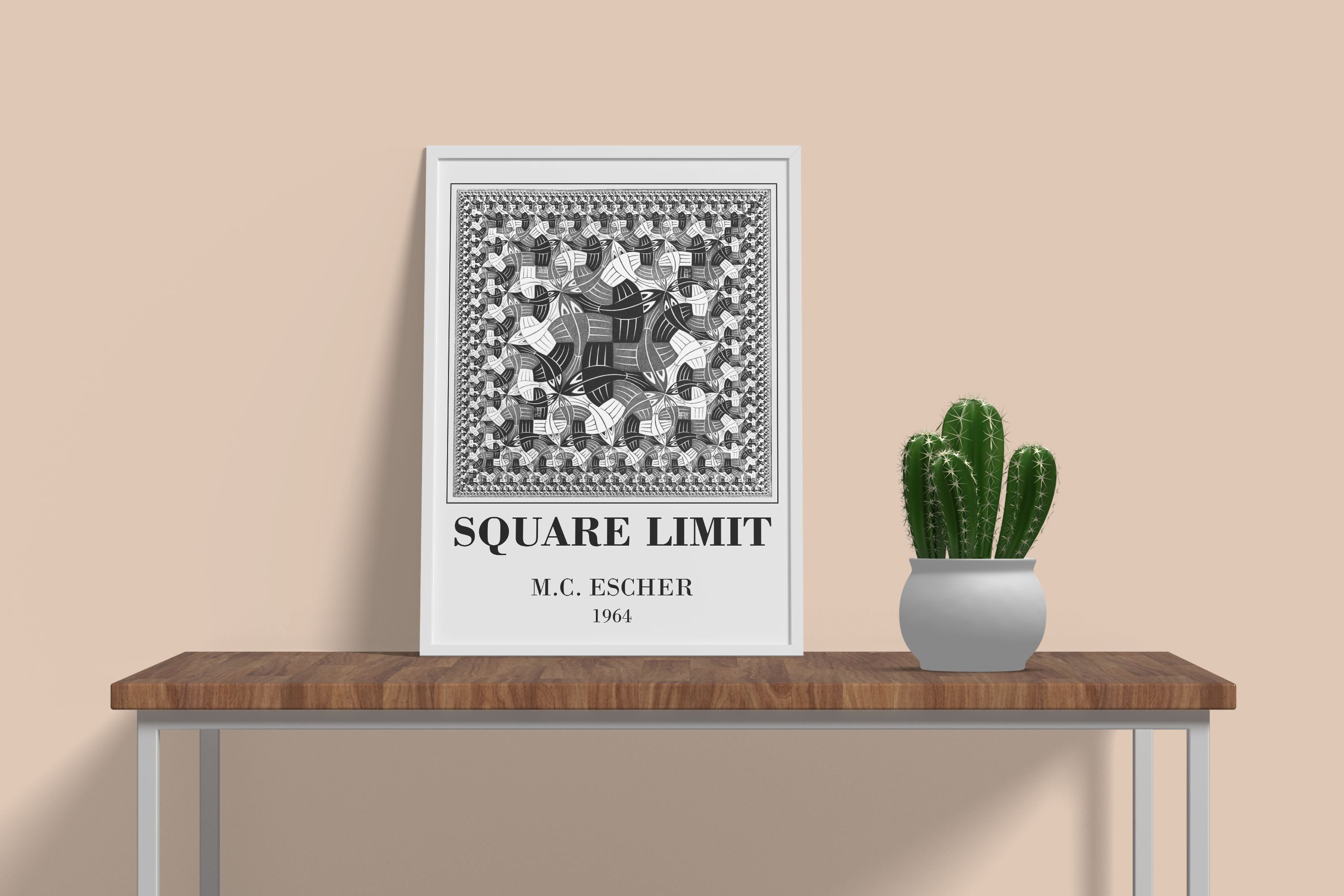 M.C. Escher Poster, M.C. Escher Square Poster, Art Poster, Exhibition ...