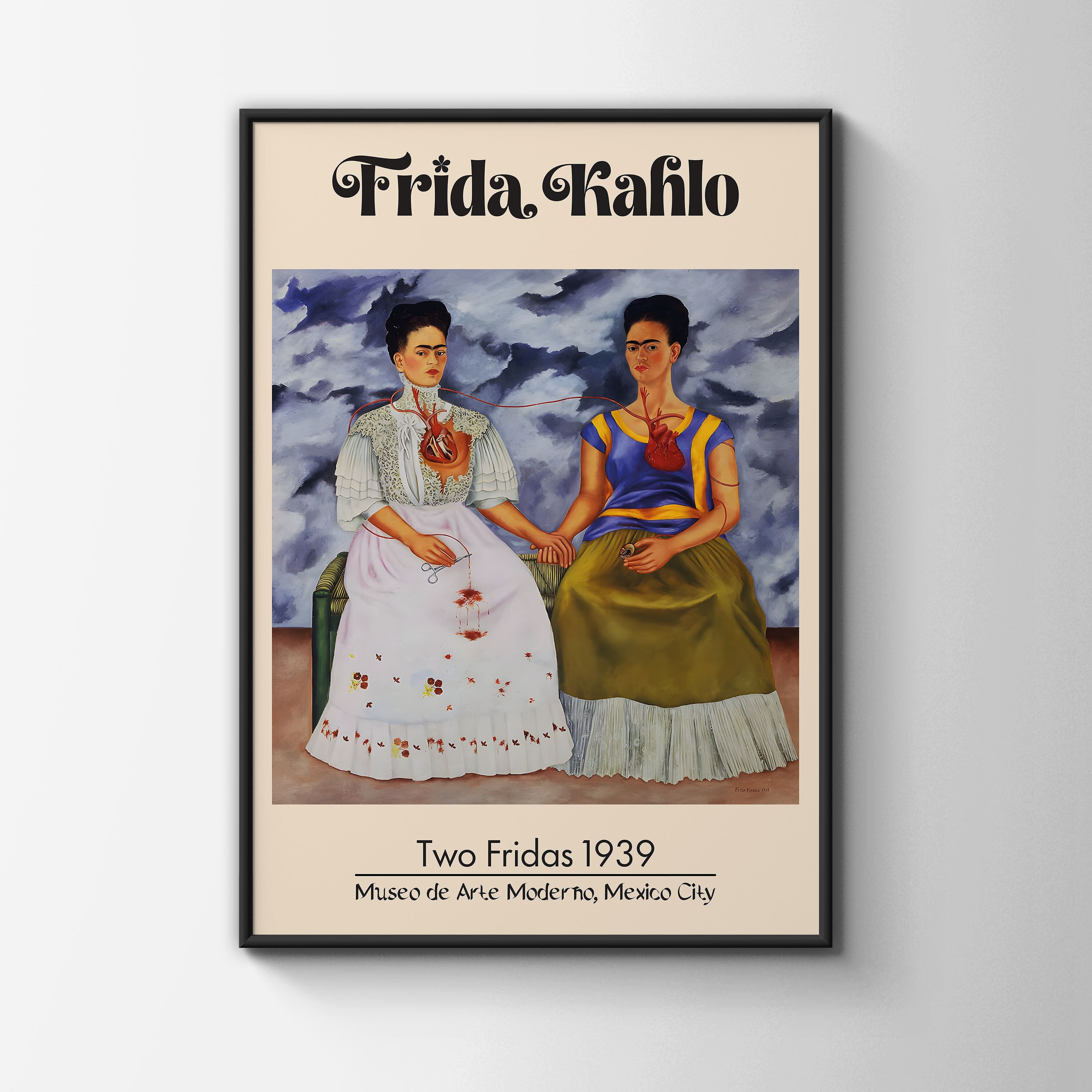 Frida Kahlo Posters, the Two Fridas, Feminist Print, Modern Posters ...
